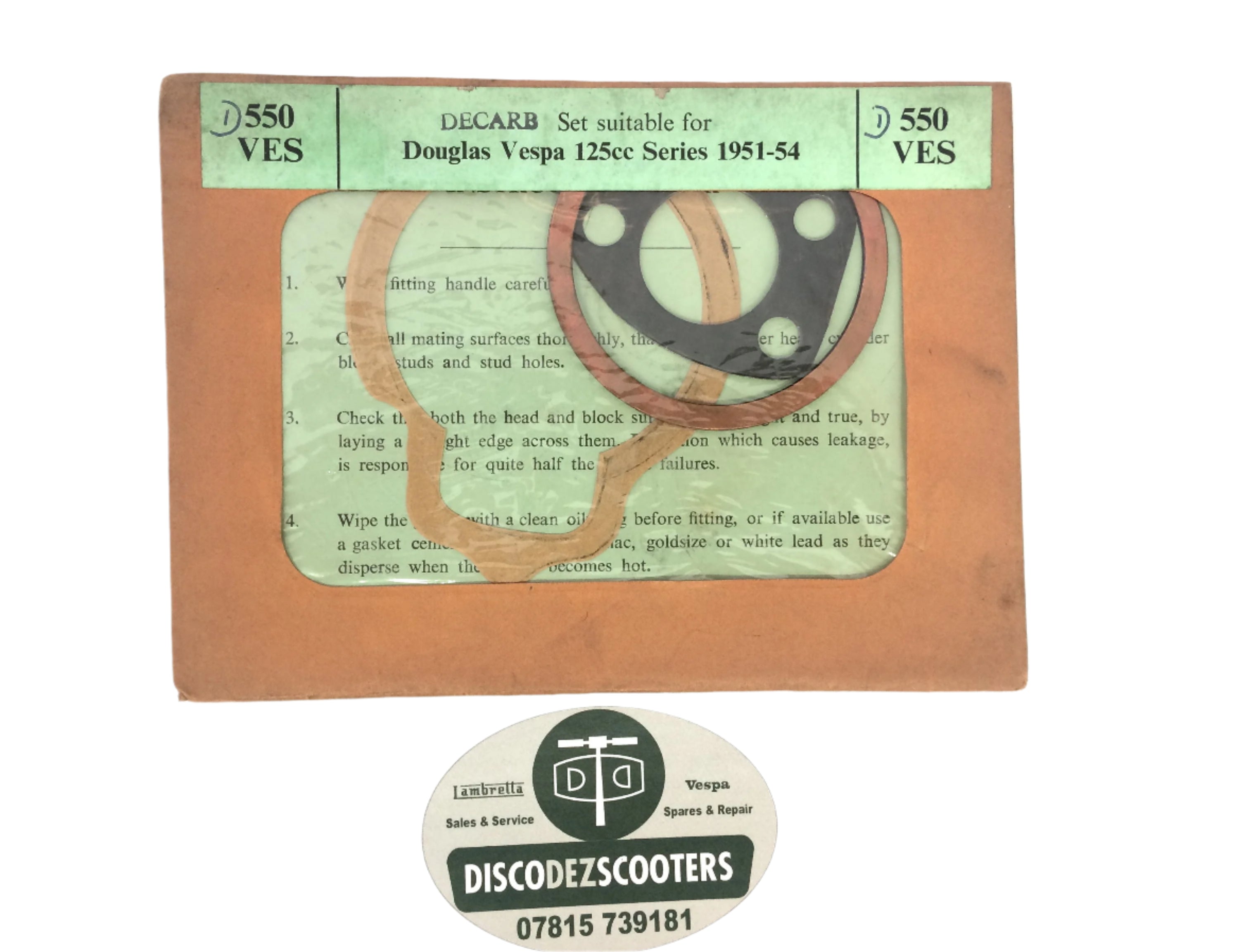 Vespa ROD / G model decoke set NOS – Disco Dez Scooters