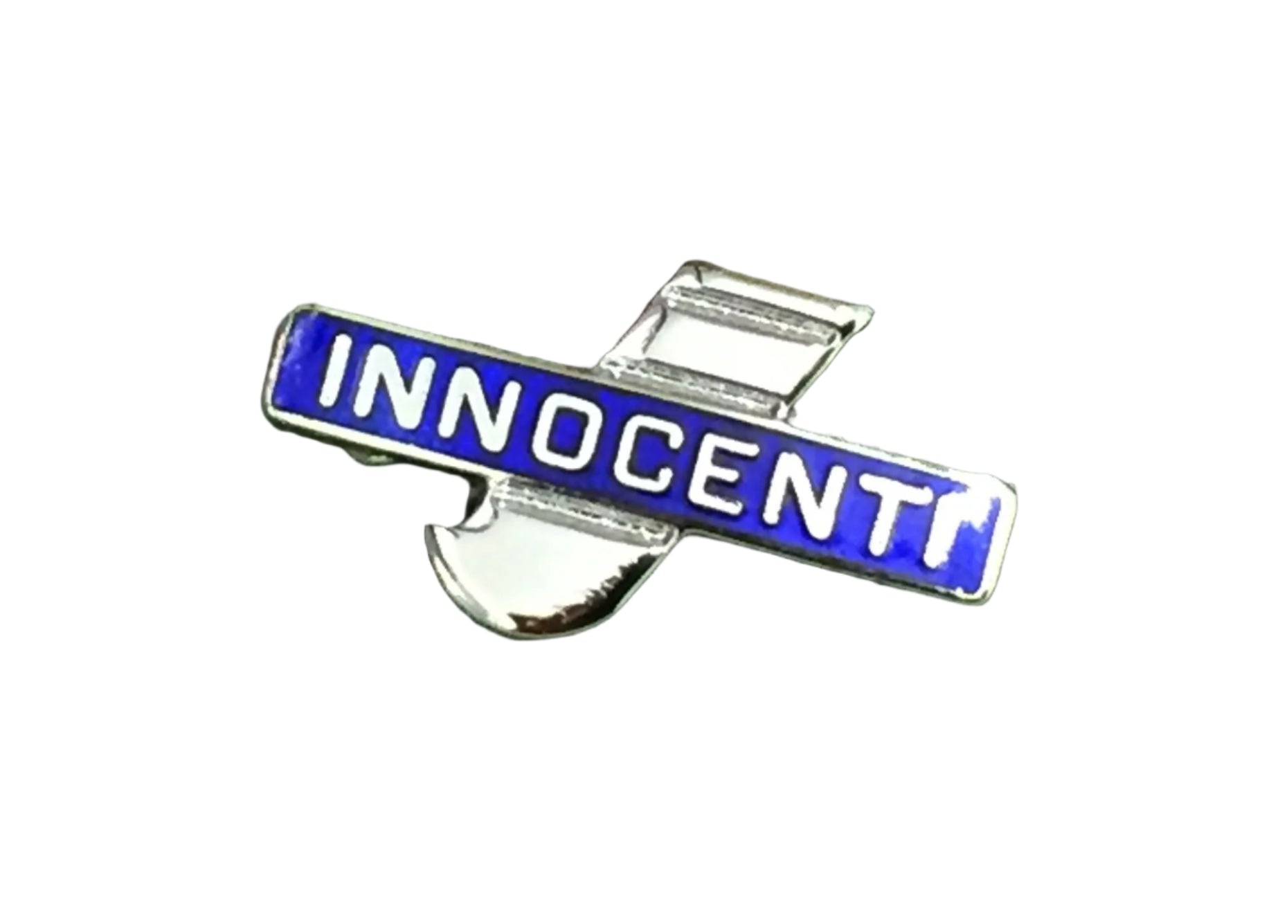 Innocenti enamel lapel pin badge – Disco Dez Scooters
