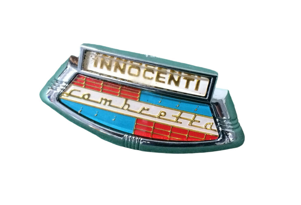 Lambretta horncast badge Innocenti shield for Series 2 & 3 – Disco Dez ...