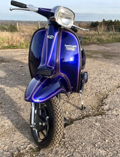 LAMBRETTA 1971 GP125 (RT235) "SHINY AND CHROME" – Disco Dez Scooters
